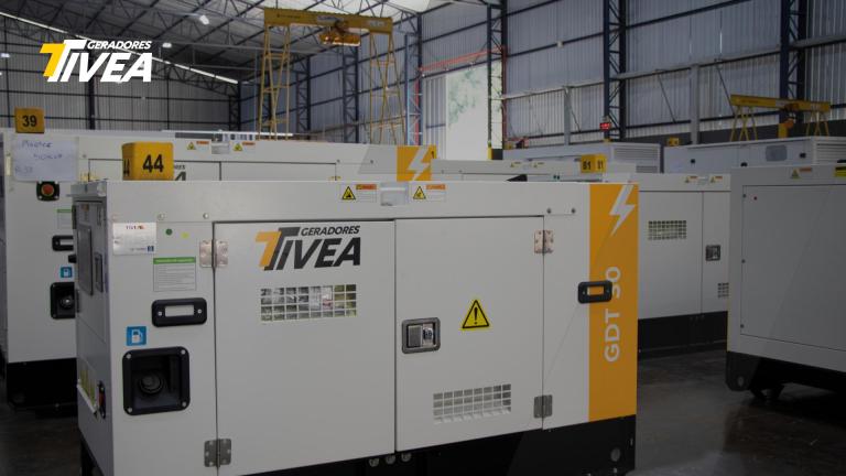 Conheça a linha completa de geradores a diesel da TIVEA